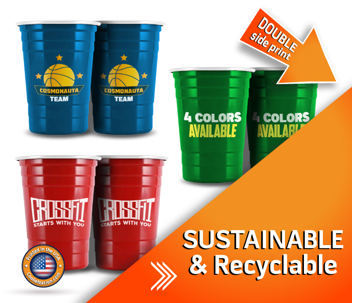 Customize Steel Cups Drinkware | Full Color Printed Available