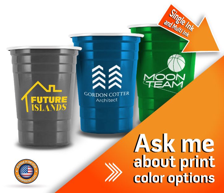 Customize Steel Cups Drinkware | Full Color Printed Available